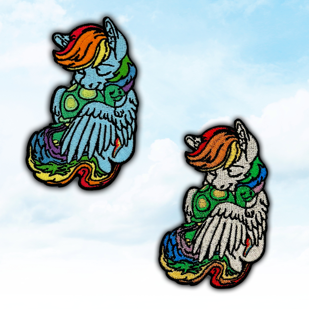 Rainbow Dash Hugging Tank – Red Ink Patches