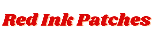 Red Ink Patches🧵Bold Patches. Bright Colors. Big Personality.