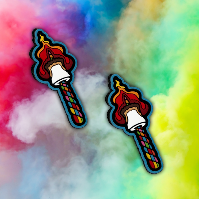 Red Ink Patches - Cool and creative patches with color pop!